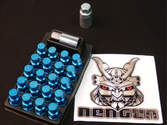 RAYS - Duralumin Lock & Nut Set - Medium - Nengun Performance