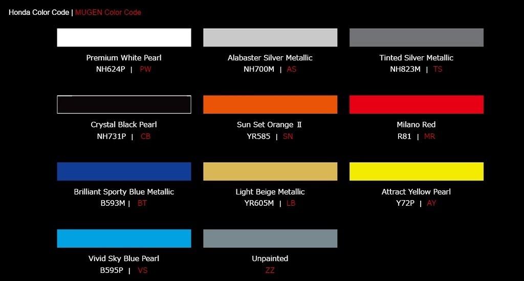 Full Honda Paint Code List Colour Code Paint Number 57 OFF Full Honda Paint Code List Colour Code Paint Number 57 OFF