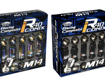 Project Kics - R40 iCONIX M14 14R Radius Seat - Lock & Nut Set - Nengun ...