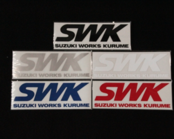 Suzuki Works Kurume - SWK Logo Cut Sticker - Nengun Performance
