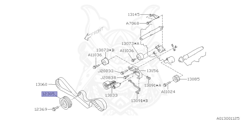 Genuine Forester STi SG9 Engine OEM parts supplied from Japan - Nengun ...