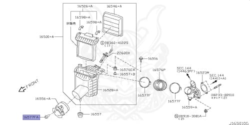 01553-09321 - Nissan - Clips - Nengun Performance