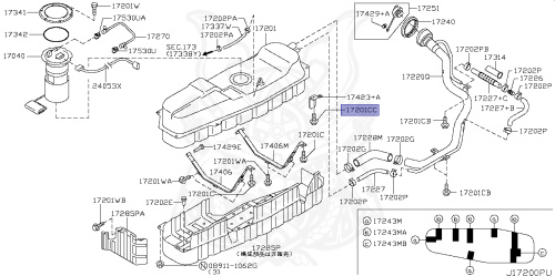 01125-N8031 - Nissan - Bolt, Front Bumper - Nengun Performance