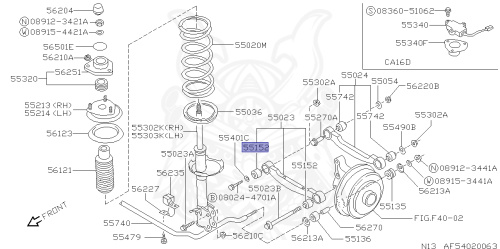 55152-50A10 - Nissan - PANHARD ROD BUSH - Nengun Performance