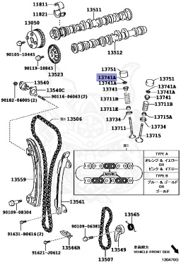 90913-03028 - Toyota - VALVE SPRING RETAINER LOCK - Nengun Performance
