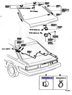 90463-05004 - Toyota - CLAMP - Nengun Performance