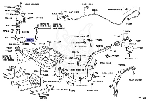 23217-21030 - Toyota - FUEL PUMP FILTER - Nengun Performance