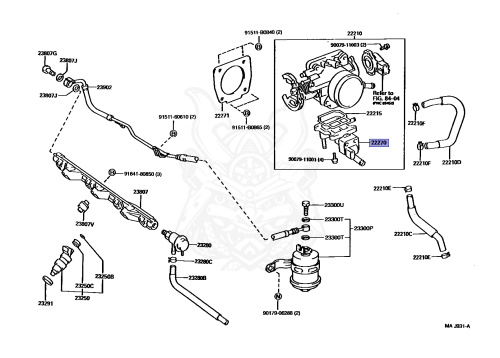 22270-74210 - Toyota - IDLE SPEED CONTROL VALVE ASSY - Nengun Performance