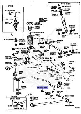 94182-11000 - Toyota - NUT - Nengun Performance