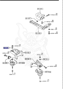 FB01-26-137 - Mazda - Lower Armplane Washer - Nengun Performance