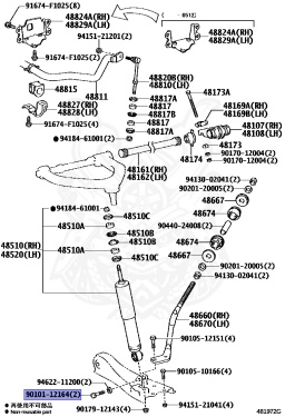 90101-12164 - Toyota - BOLT - Nengun Performance