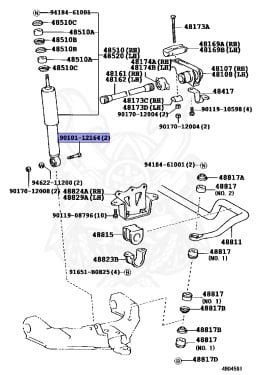 90101-12164 - Toyota - BOLT - Nengun Performance