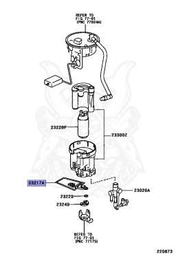 23217-46090 - Toyota - FILTER - Nengun Performance