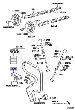 13540-88480 - Toyota - Tensioner Belt - Nengun Performance