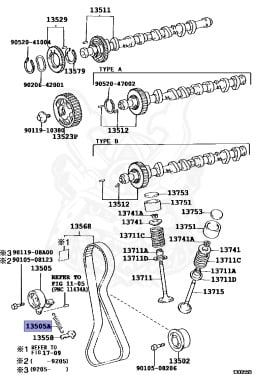 90506-16050 - Toyota - SPRING, TENSION (FOR IDLER) - Nengun Performance
