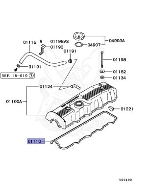 MD050312 - Mitsubishi - Gasket, Rocker Cover - Nengun Performance