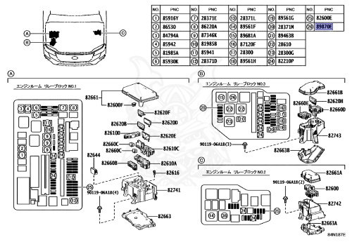 90987-02025 - Toyota - RELAY - Nengun Performance