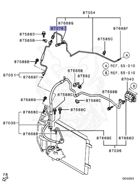 MR306627 - Mitsubishi - Air conditioner pressure sensor - Nengun ...