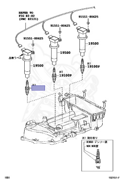 90048-51185 - Toyota - Plug, Spark - Nengun Performance