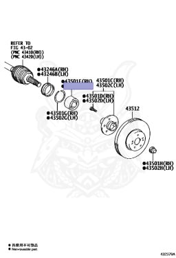 90369-45006 - Lexus - BEARING - Nengun Performance