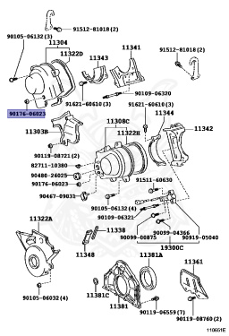 90176-06023 - Toyota - NUT - Nengun Performance
