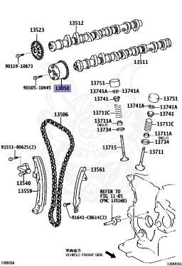 13050-21041 - Toyota - GEAR ASSY, CAMSHAFT TIMING - Nengun Performance