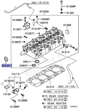 MD153103 - Mitsubishi - Oil Seal, Camshaft - Nengun Performance