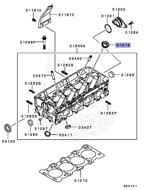 MD198128 - Mitsubishi - Seal, Cylinder Head Spark Plug Guide - Nengun ...