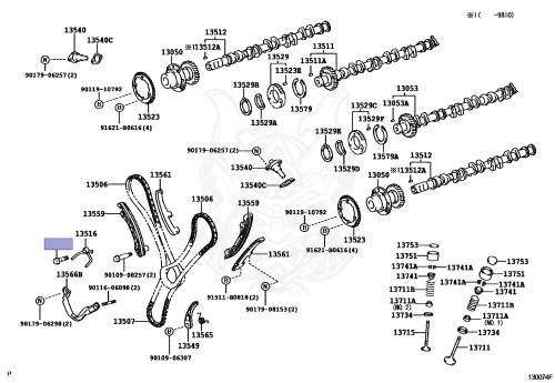 90401-08004 - Toyota - BOLT UNION (FOR OIL JET) - Nengun Performance