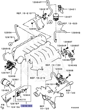 MR373145 - Mitsubishi - Valve Assy, Emission Solenoid - Nengun Performance