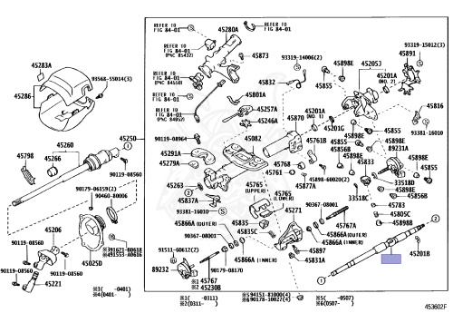 45210-50051 - Toyota - SHAFT ASSY, STEERING MAIN - Nengun Performance