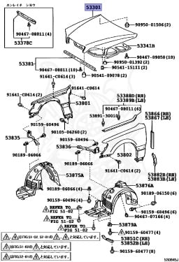 53301-30390 - Toyota - Hood Sub-assy - Nengun Performance
