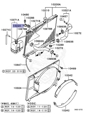 MR535741 - Mitsubishi - Cap, Radiator Condenser Tank - Nengun Performance