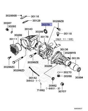 MD723202 - Mitsubishi - Oil Seal, T / F Drive Shaft, Rr - Nengun ...