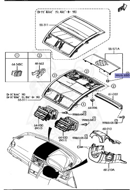 9957-83-000 - Mazda - Speed Nut - Nengun Performance
