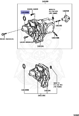 90301-37005 - Toyota - O-Ring (for Water Pump) - Nengun Performance