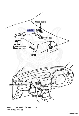 89420-10110 - Toyota - Sensor Assy, Vacuum - Nengun Performance