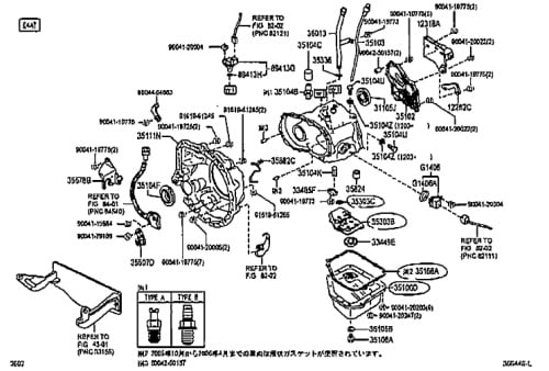 35168-B1010 - Daihatsu - Transmission Oil Pan Gasket - Nengun Performance