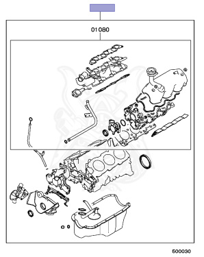 MD997517 - Mitsubishi - Gasket Kit, Eng Overhaul - Nengun Performance