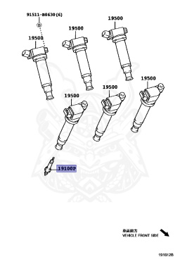 90919-01211 - Toyota - Plug, Spark - Nengun Performance