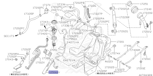25060-85F00 - Nissan - Fuel Level Sensor - Nengun Performance