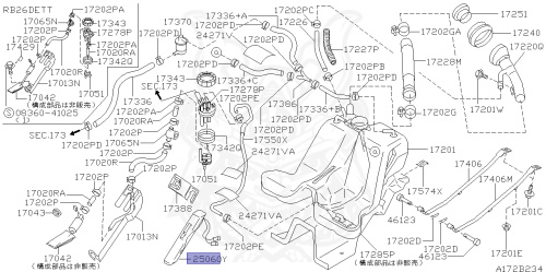 25060-AA300 - Nissan - Fuel Level Sensor - Nengun Performance