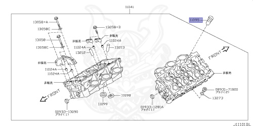 11095-JF00A - Nissan - Tube, Spark Plug - Nengun Performance