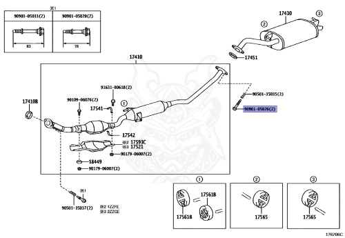 90901-05026 - Toyota - Bolt - Nengun Performance
