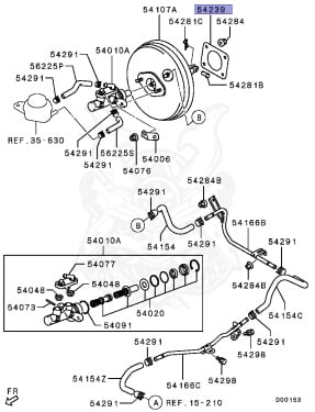 MB928711 - Mitsubishi - Seal, Brake Booster Body - Nengun Performance