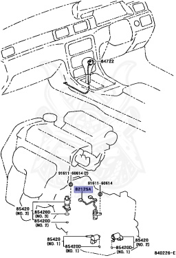 82125-20150 - Toyota - Wire, Transmission - Nengun Performance