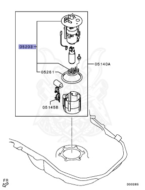 1770A271 - Mitsubishi - Filter Kit, Fuel In Tank - Nengun Performance