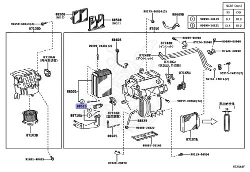 88515-20100 - Toyota - Valve, Cooler Expansion - Nengun Performance