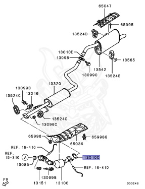 MR529712 - Mitsubishi - Gasket, Exhaust Pipe - Nengun Performance