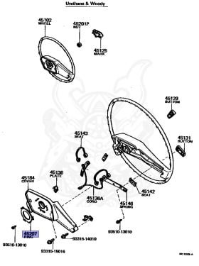 45176-14030 - Toyota - Ring, Horn Contact - Nengun Performance